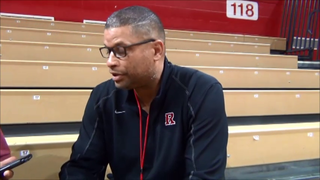 Rutgers coach Eddie Jordan