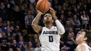 Utah State's Shane Rector's Mountain West Dunk Of The Night