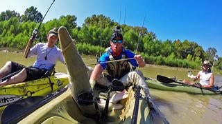Kayak Fishing for Monster Alligator Gar - Part 1