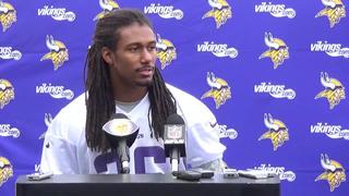 Trae Waynes at rookie minicamp