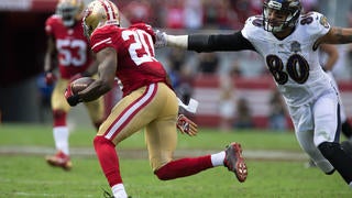 49ers CB Kenneth Acker talks about defending the Ravens and Steve Smith Sr.