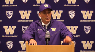 Chris Petersen discusses pulling Tristan Vizcaino for Van Soderberg.