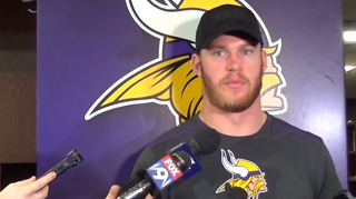 Rudolph discusses struggles of ankle injury