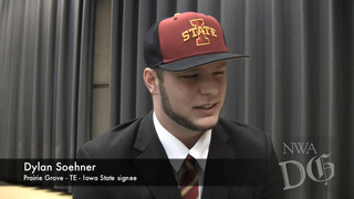 Dylan Soehner signs with Iowa State