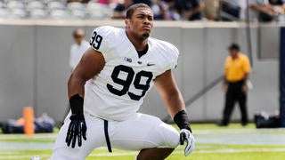 Penn State DL Coach Sean Spencer on Austin Johnson