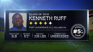 3-Star LB Kenneth Ruff Sets an Official Visit to Virginia