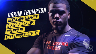 Aaron Thompson Dillard (Fla.) Scout Spotlight