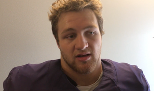 Washington Huskies OLB Ryan Bowman talks about being a young leader for ...