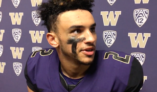 What did Aaron Fuller see on his touchdown catch?