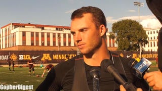 Conor Rhoda on the Gophers quarterback battle