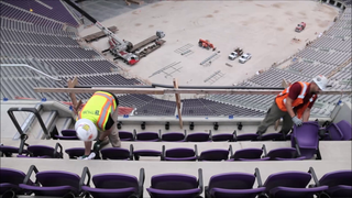 U.S. Bank Stadium Seat Installation