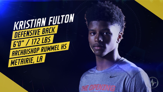 Kristian Fulton Archbishop Rummel (La.) Scout Spotlight