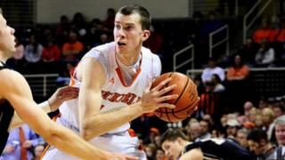 Bucknell's Chris Hass Leads First Place Bucknell vs. American