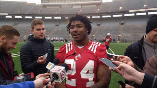 Wisconsin Spring Camp: Corey Clement