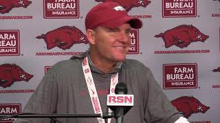 Chad Morris talks about the culture of the Razorbacks at post-camp ...