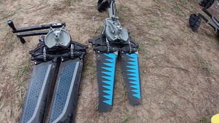 Hobie MirageDrive Flow Fin 90s vs. MirageDrive GT