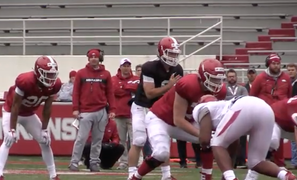 Razorback Scrimmage Footage