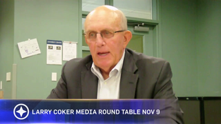 Larry Coker Media Round Table Nov 9