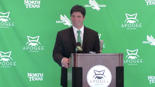North Texas Introduces Seth Littrell as Head Football Coach