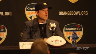 Harbaugh continues family Orange Bowl tradition