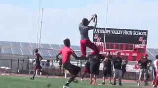 4-star ATH Devon Williams 7-on-7 highlights