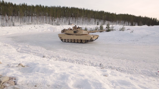 Can you drift drive a M1A1 Battle Tank?? Yes, Yes you can!