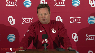 Bob Stoops Pays Tribute to Bob Barry Jr.