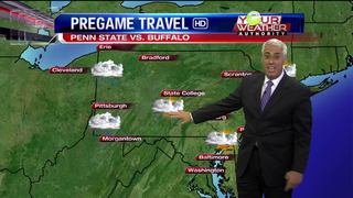 Penn State-Buffalo Weather Report From Joe Murgo
