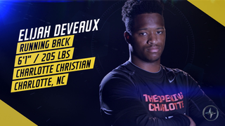 Elijah Deveaux Charlotte Christian (N.C.) Scout Spotlight