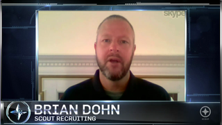 What is the significance of DE Keith Simms visiting Thursday?