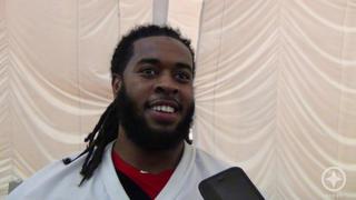 Linebacker Kaiwan Lewis Debuts in Rutgers Practice
