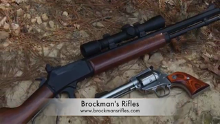 Brockman Custom Two-Caliber Lever-Action Rifle