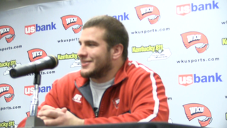 WKU Linebacker Nick Holt After Win Over Marshall