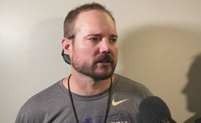 Washington Huskies Offensive Line Coach Scott Huff talks North Dakota, Utah