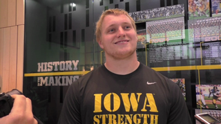 Cole Croston Stepped Up For the Iowa Hawkeyes
