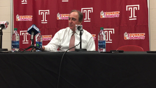 Fran Dunphy Temple-La Salle Postgame