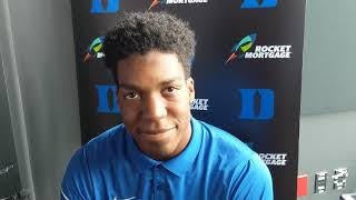 Brittain Brown says Duke has a stable of running backs
