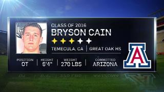 BREAKING NEWS: 3-Star OT Bryson Cain Commits To Arizona