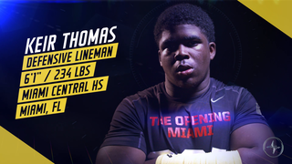 Keir Thomas Miami Central (Fla.) Scout Spotlight