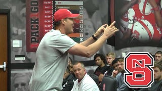 Philip Rivers Delivers Motivational Speech To NC State Football Team