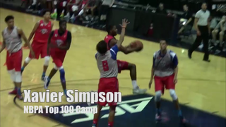Xavier Simpson NBA Camp