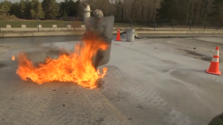 Soldiers conduct Fire Phobia Training