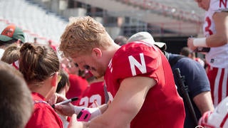 Nebraska spring game post: Zack Darlington - QB