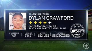 4-Star WR Dylan Crawford Schedules Three Official Visits