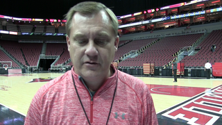 Jody Demling With A Red-White Scrimmage Overview