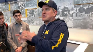 Warinner shares what it's like to be on the Michigan side of the rivalry