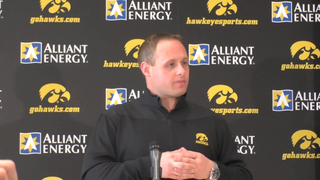 Iowa Assistant Seth Wallace on the Linebackers