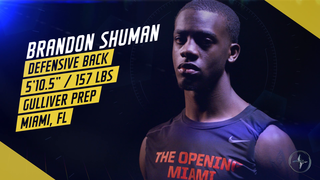 Brandon Shuman Gulliver Prep (Fla.) Scout Spotlight