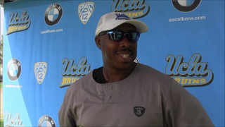 UCLA WR Coach Eric Yarber Talks Young Receivers