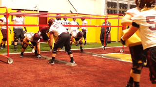 Gopher Practice 3/1: OL Drills